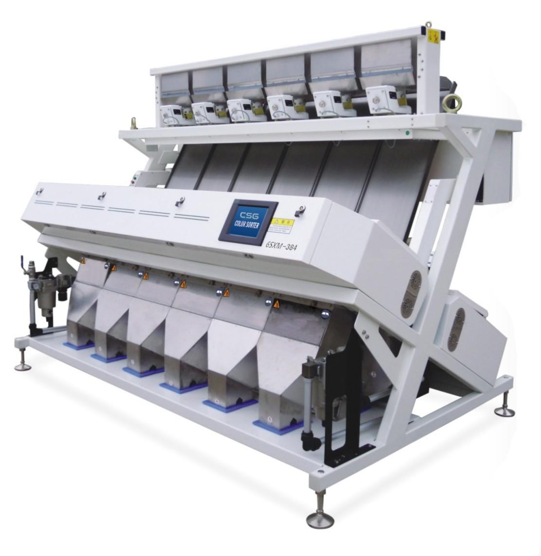 6 Chutes 384 Channels AI NIR Sorting Machine - MSW Technology Group